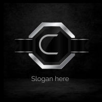 Silver Letter Logo Template | PosterMyWall