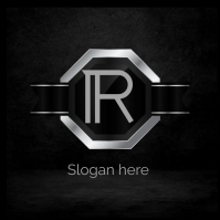 Silver Letter Logo Template | PosterMyWall