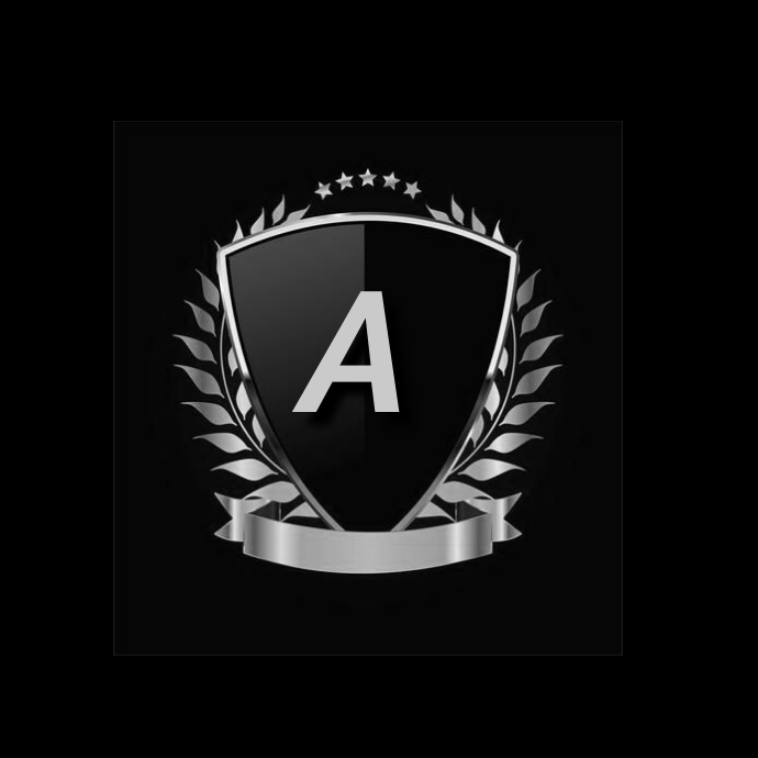 Silver Letter Logo Template | PosterMyWall