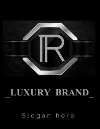 Silver Letter Logo Template | PosterMyWall