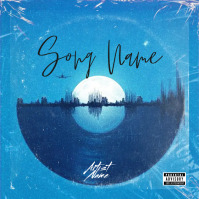 Simple Album Cover CD art trap mixtape rap Template | PosterMyWall