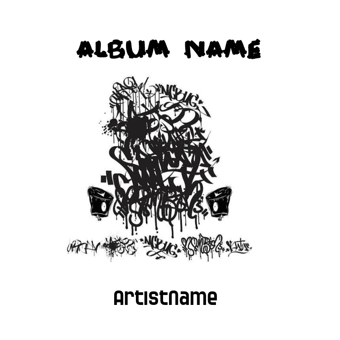 Simple Album cover Template | PosterMyWall