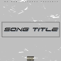 Simple Album cover template (1) | PosterMyWall