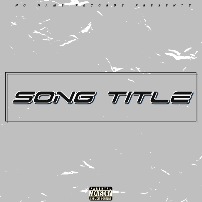 Simple Album cover Template | PosterMyWall