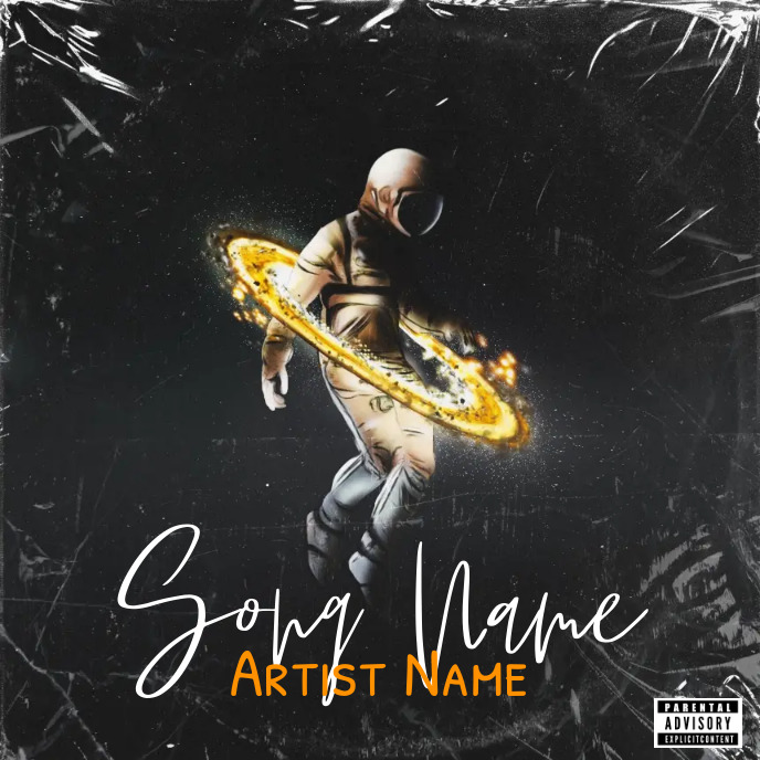 Simple Album Cover music art trap mixtape rap Template | PosterMyWall