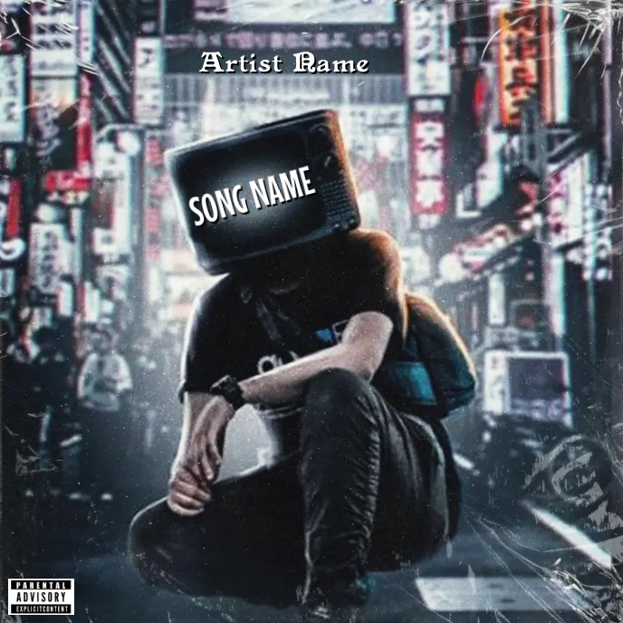 Modèle Simple Pochette D'album Musique Art Piège Mixtape Rap | PosterMyWall