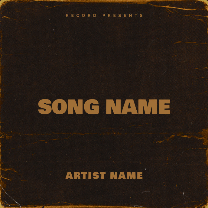 Copy of Simple Album Cover music art trap mixtape rap | PosterMyWall