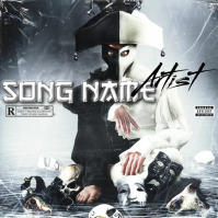 anonymous Album Cover music trap mixtape rap Template | PosterMyWall