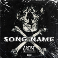 Simple cowboy Album Cover trap mixtape rap Template | PosterMyWall