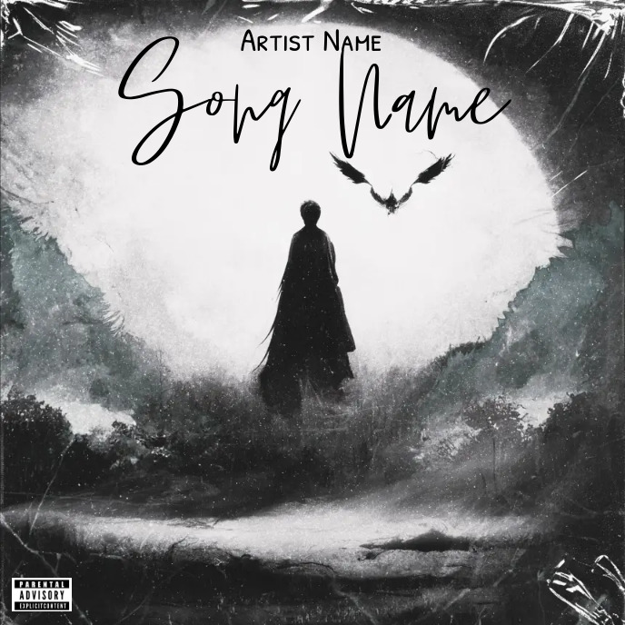 Simple Album Cover music art trap mixtape rap Template | PosterMyWall