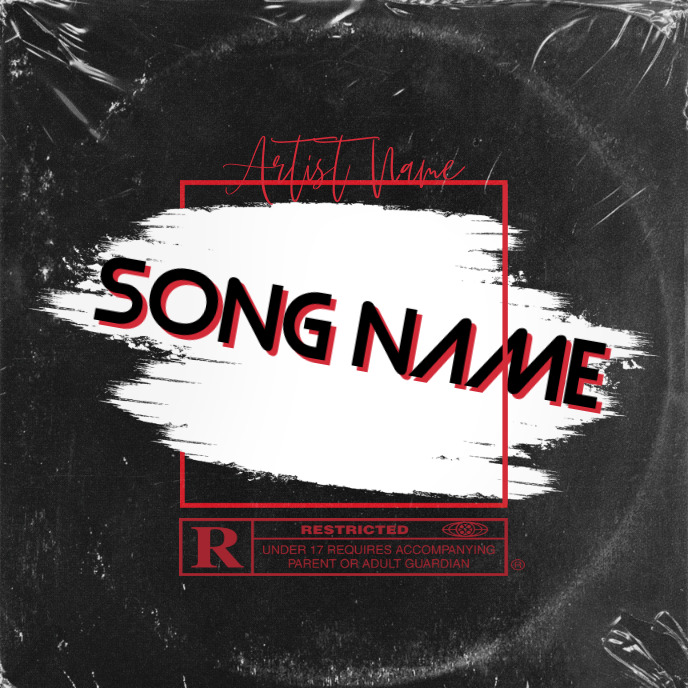 Simple Album Cover music art trap mixtape rap | PosterMyWall