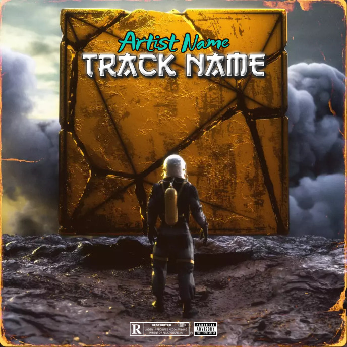 Simple Album Cover music art trap mixtape rap | PosterMyWall