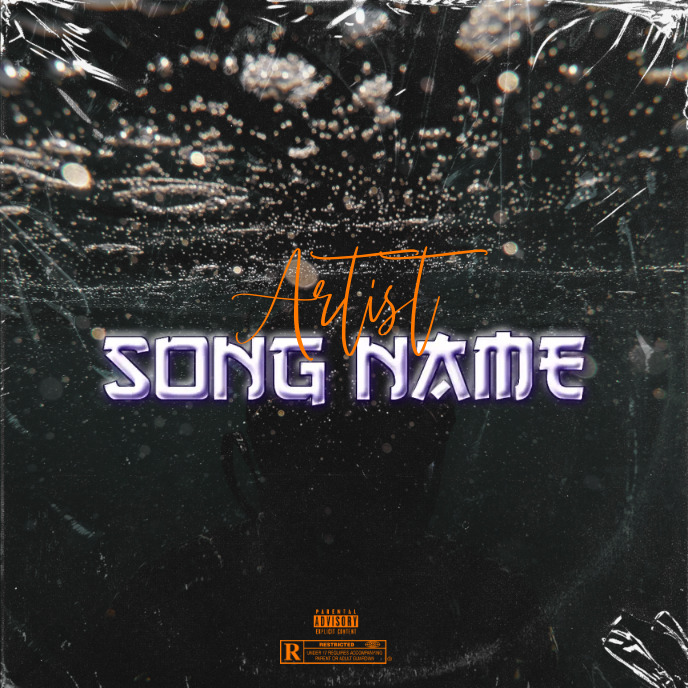 Copy of Simple Album Cover music art trap mixtape rap | PosterMyWall