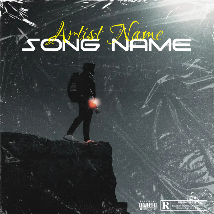 Simple Album Cover music art trap mixtape rap | PosterMyWall