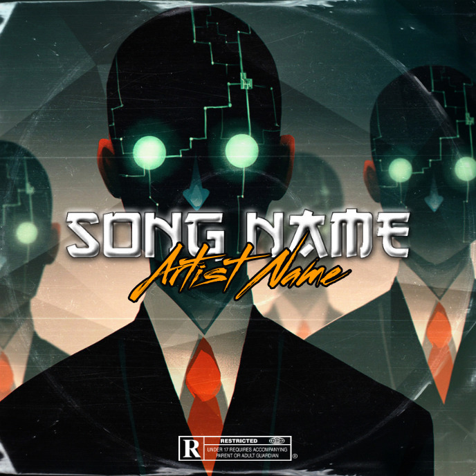 Simple Album Cover music art trap mixtape rap | PosterMyWall