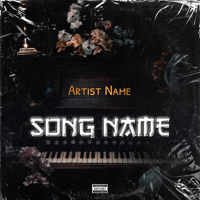 Simple Album Cover music art trap mixtape rap | PosterMyWall