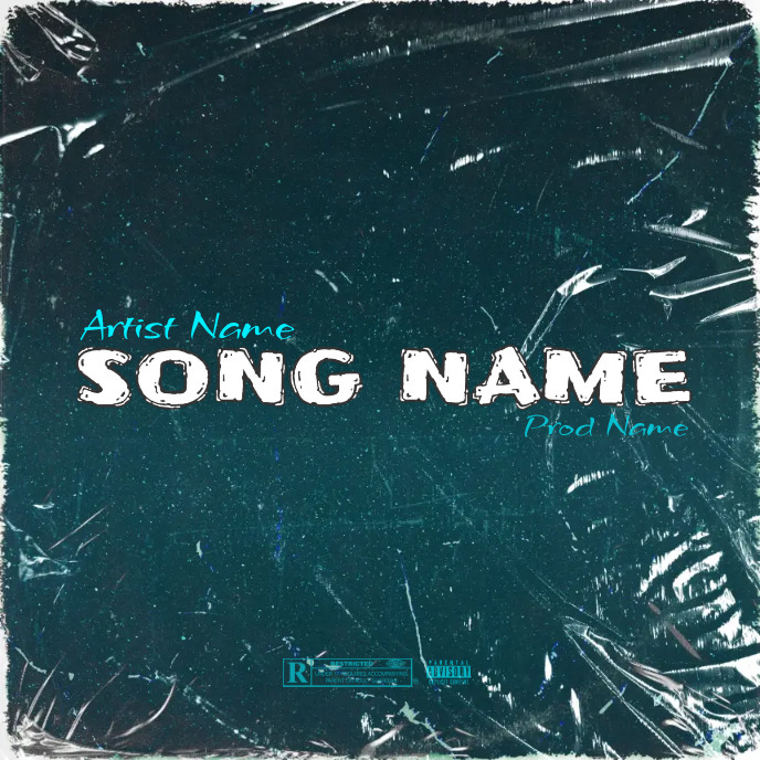 Copy of Simple Album Cover music art trap mixtape rap | PosterMyWall