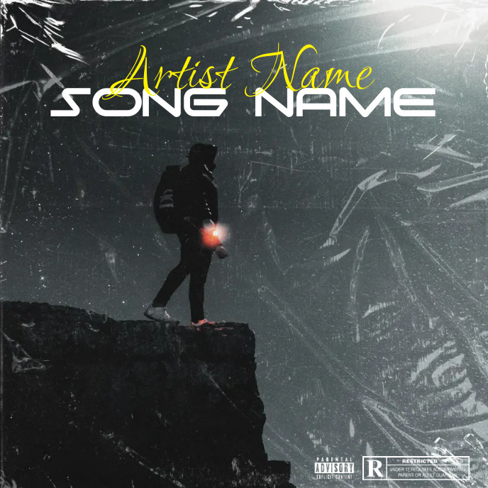 Simple Album Cover music art trap mixtape rap | PosterMyWall
