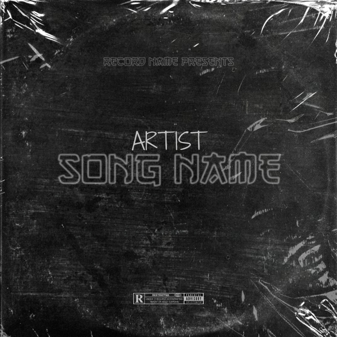 Simple Album Cover music art trap mixtape rap | PosterMyWall