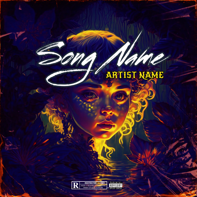 Copy of Simple Album Cover music art trap mixtape rap | PosterMyWall