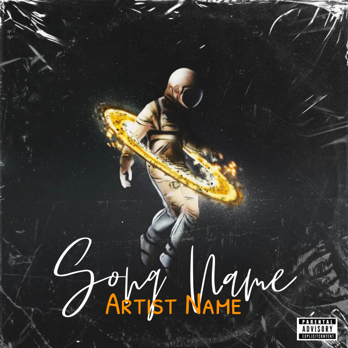 Copy of Simple Album Cover music art trap mixtape rap | PosterMyWall