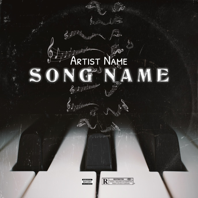 Simple Album Cover music art trap mixtape rap | PosterMyWall