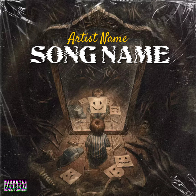 Simple Album Cover music art trap mixtape rap | PosterMyWall