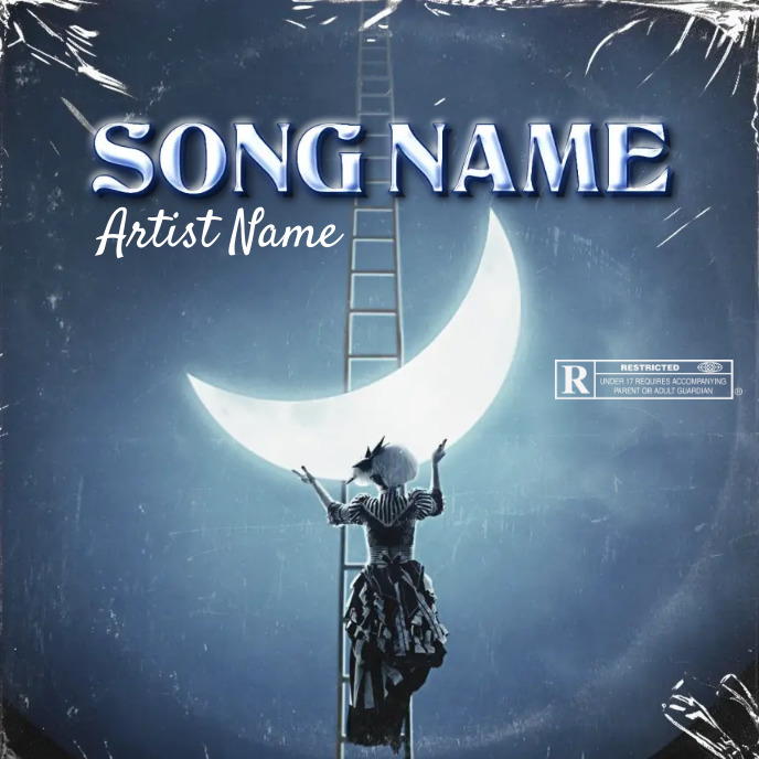 Simple Album Cover music art trap mixtape rap Template | PosterMyWall