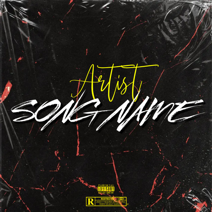 Simple Album Cover music art trap mixtape rap | PosterMyWall