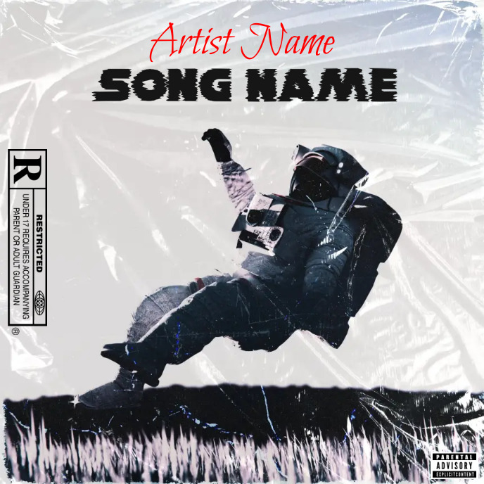 Simple Album Cover music art trap mixtape rap Template | PosterMyWall