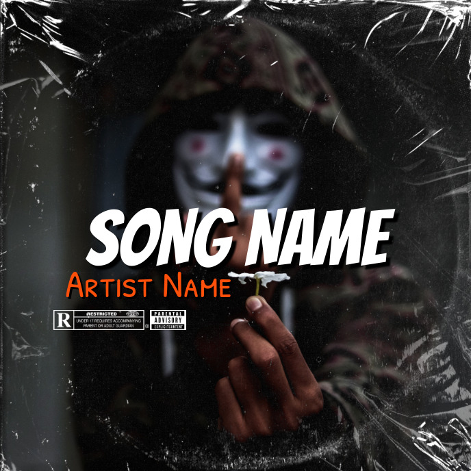 Copy of Simple Album Cover music art trap mixtape rap | PosterMyWall