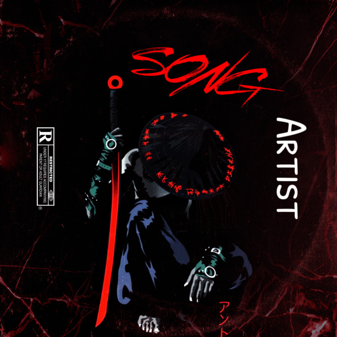 Simple Album Cover music art trap mixtape rap Template | PosterMyWall