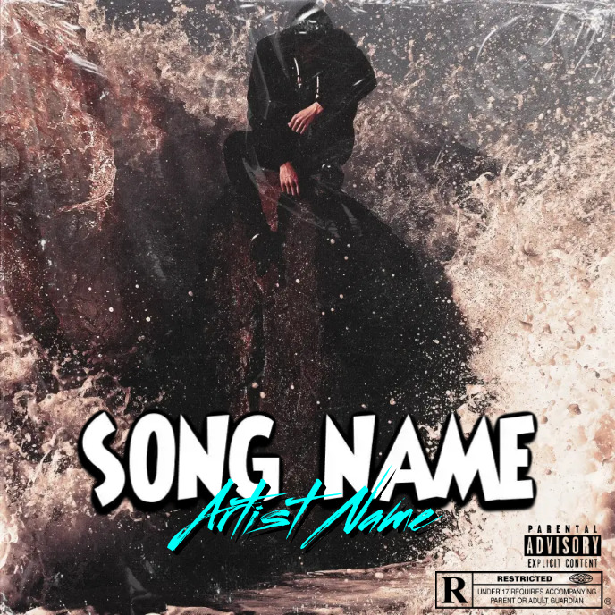 Copy of Simple Album Cover music art trap mixtape rap | PosterMyWall