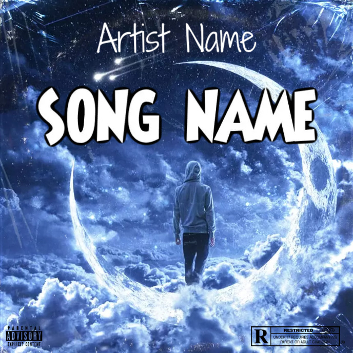 Simple Album Cover music art trap mixtape rap | PosterMyWall