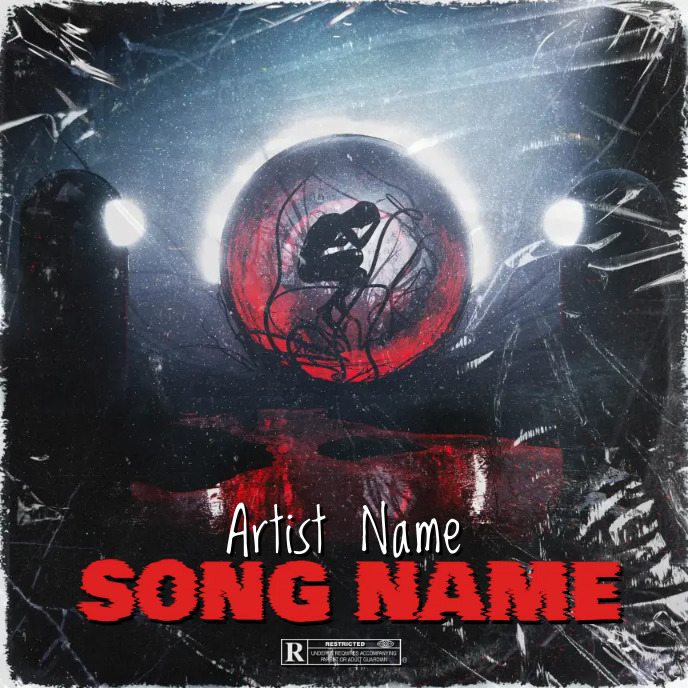 Simple Album Cover music art trap mixtape rap Template | PosterMyWall