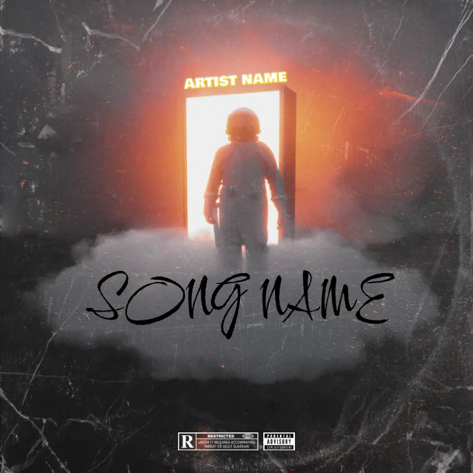 Simple Album Cover music art trap mixtape rap | PosterMyWall