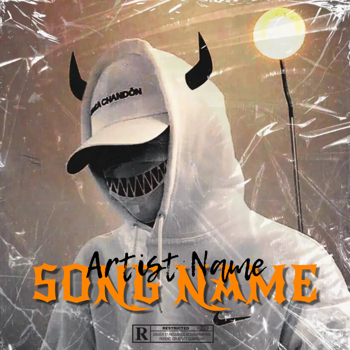 Copy of Simple Album Cover music art trap mixtape rap | PosterMyWall