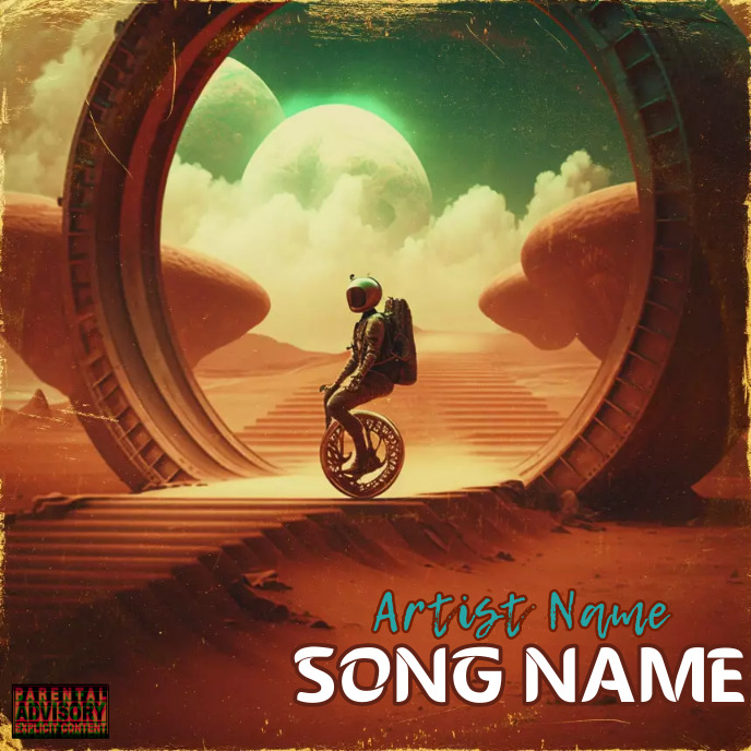 Simple Album Cover music art trap mixtape rap | PosterMyWall