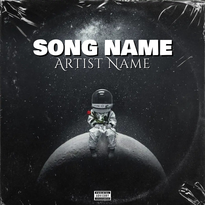 Simple Album Cover music art trap mixtape rap Template | PosterMyWall