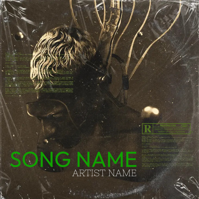 Simple Album Cover music art trap mixtape rap Template | PosterMyWall