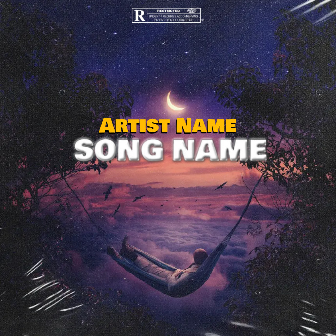 Simple Album Cover music art trap mixtape rap | PosterMyWall