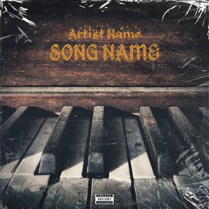 Simple Album Cover music art trap mixtape rap | PosterMyWall