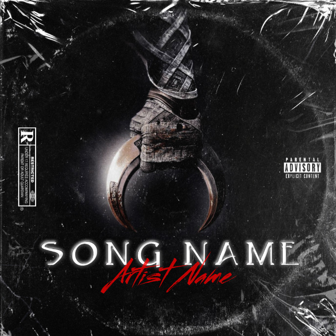 Copy of Simple Album Cover music art trap mixtape rap | PosterMyWall