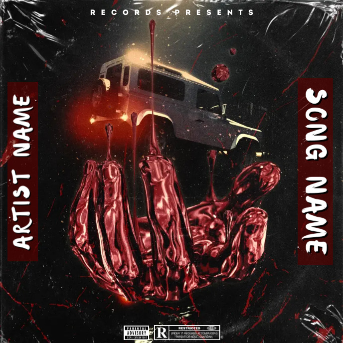 Copy of SIMPLE Album Cover music art trap mixtape rap | PosterMyWall