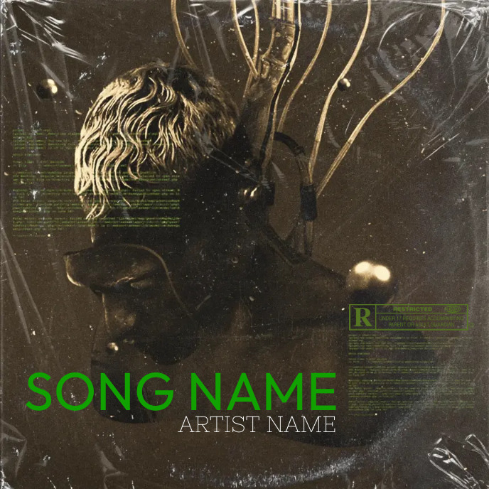 Modèle Simple Pochette D'album Musique Art Piège Mixtape Rap | PosterMyWall