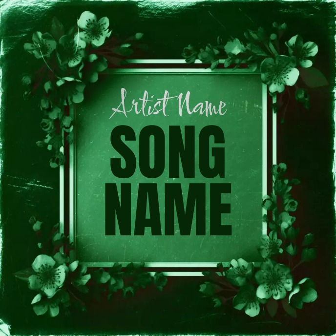 Simple Album Cover music art trap mixtape rap | PosterMyWall