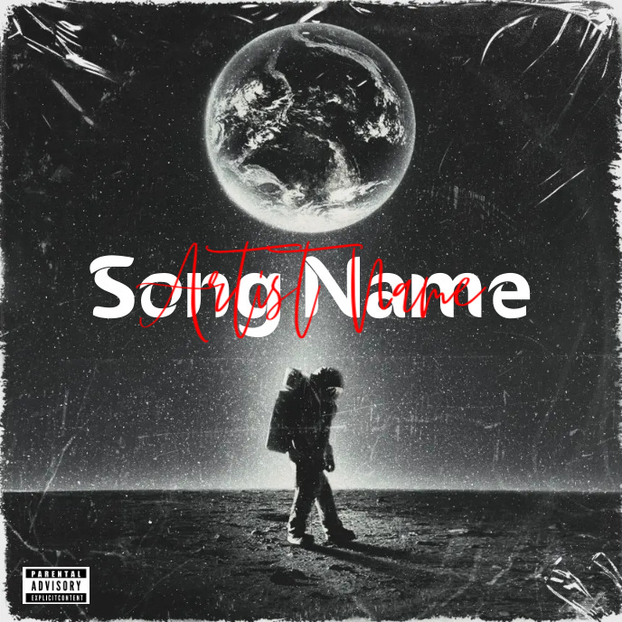 Modèle Simple Pochette D'album Musique Art Piège Mixtape Rap | PosterMyWall