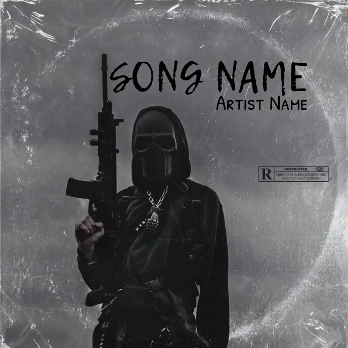 Copy of Simple Album Cover music art trap mixtape rap | PosterMyWall