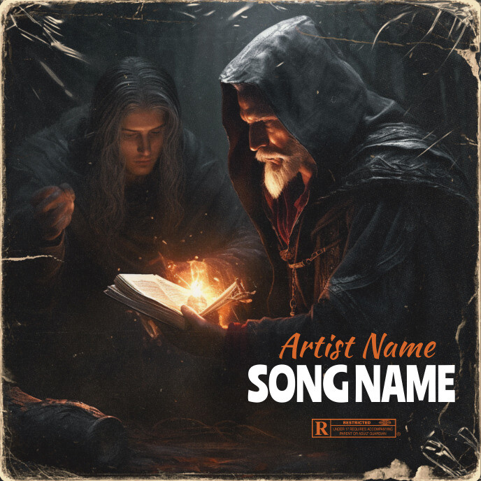 Simple Album Cover music art trap mixtape rap Templat | PosterMyWall