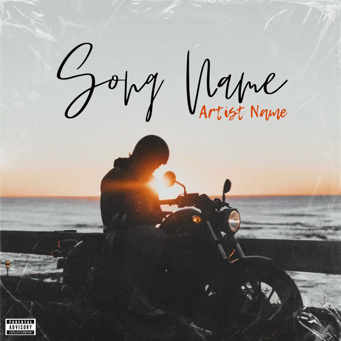 Simple Album Cover music art trap mixtape rap Template | PosterMyWall